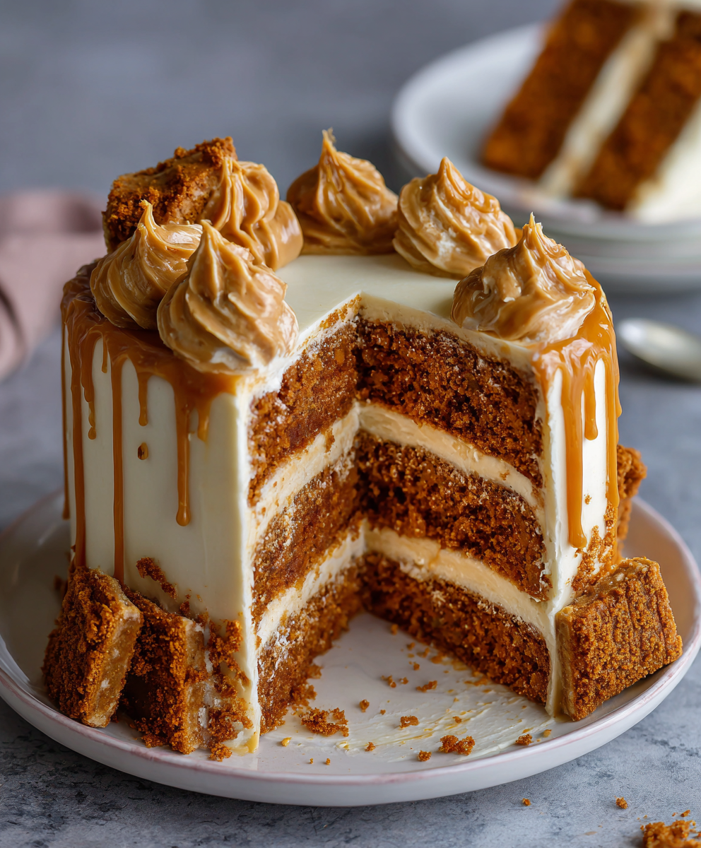 Biscoff Cake: The Ultimate Cookie Butter Layer Cake - foodfusion ...