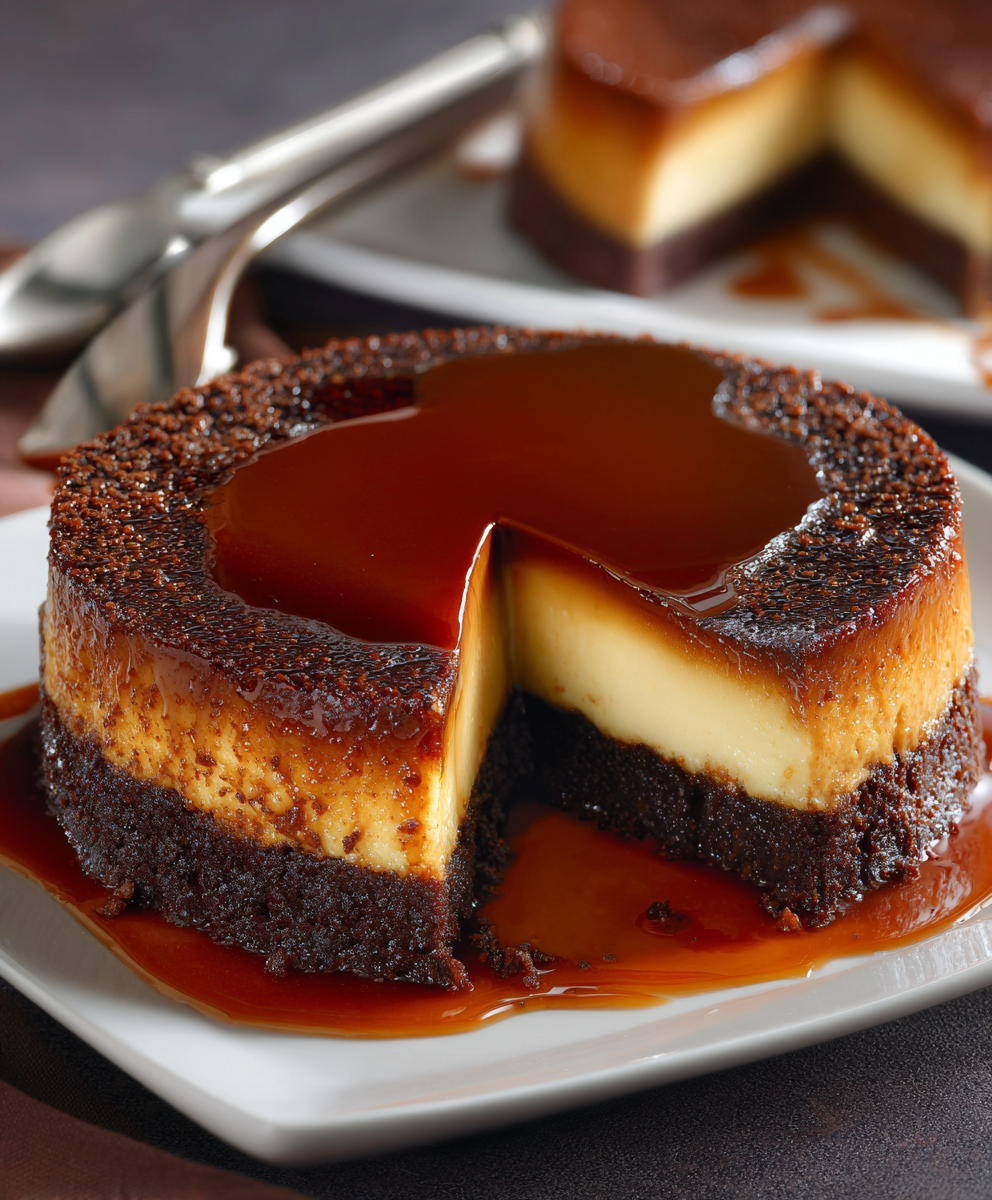 Chocoflan and Beans: The Ultimate Mexican Impossible Cake - foodfusion ...