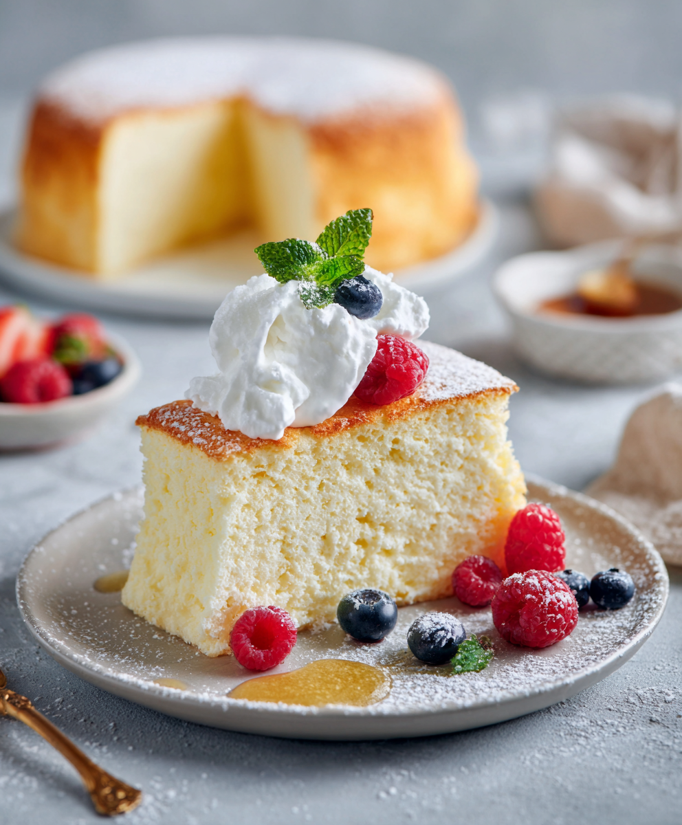 Light & Fluffy Yogurt Cloud Cake - foodfusion.runoflif.com