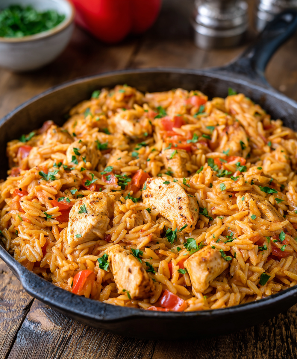 Spicy Cajun Chicken Orzo - foodfusion.runoflif.com