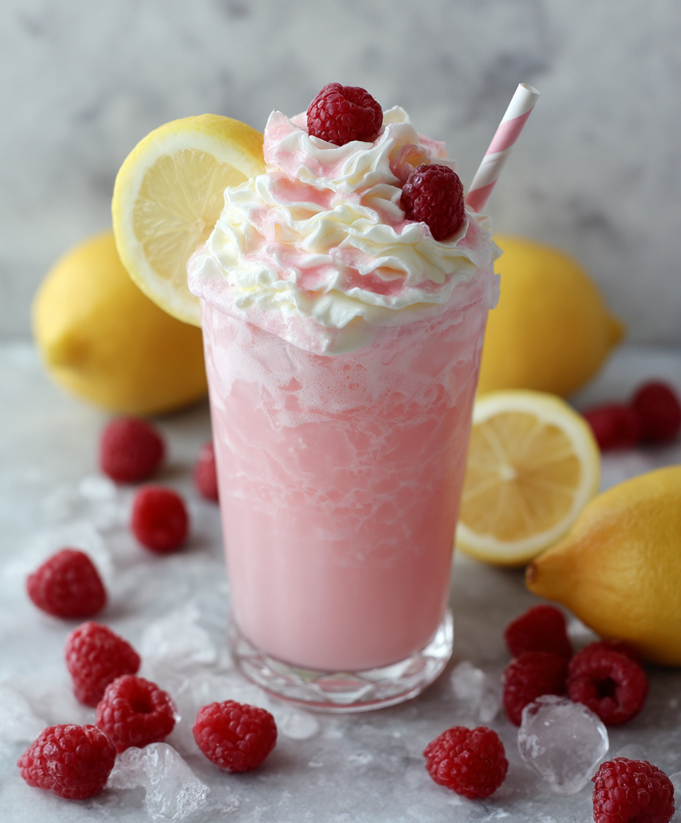 Whipped Pink Lemonade Refreshing Summer Drink Recipe - foodfusion ...