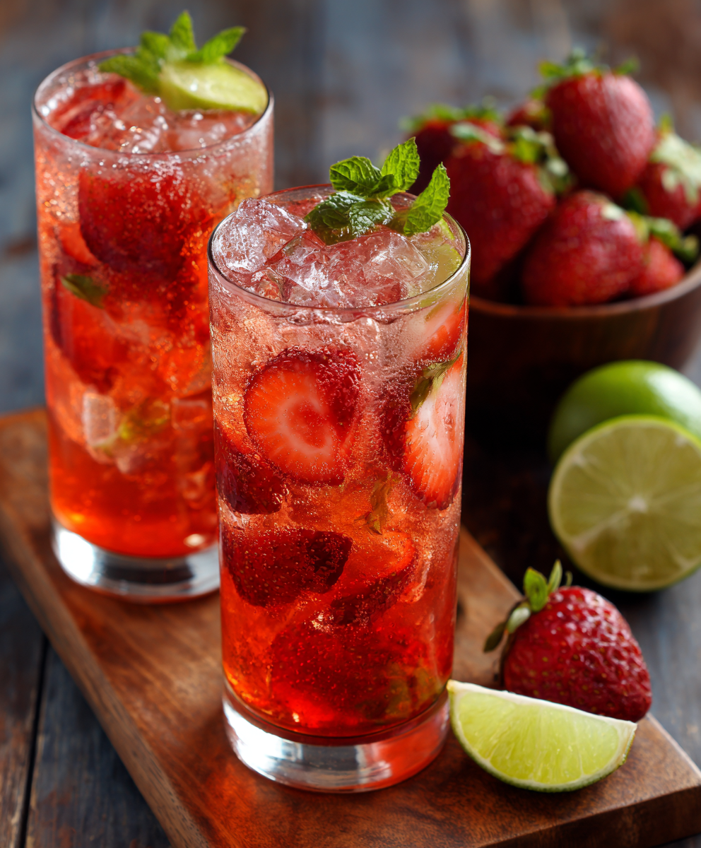 Strawberry Dirty Sprite: A Refreshing Recipe to Try! - foodfusion ...