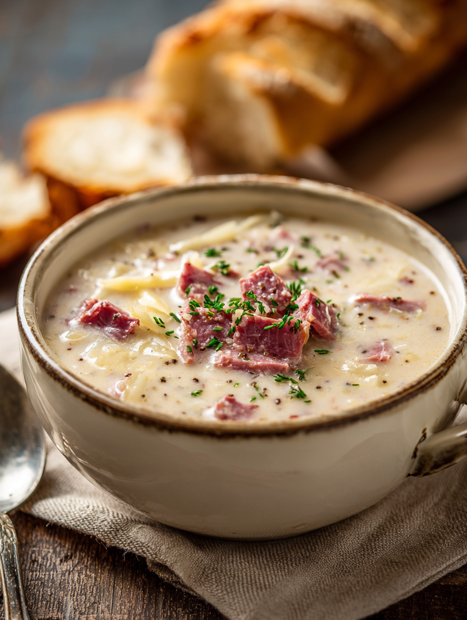 Easy Creamy Reuben Soup Recipe - foodfusion.runoflif.com