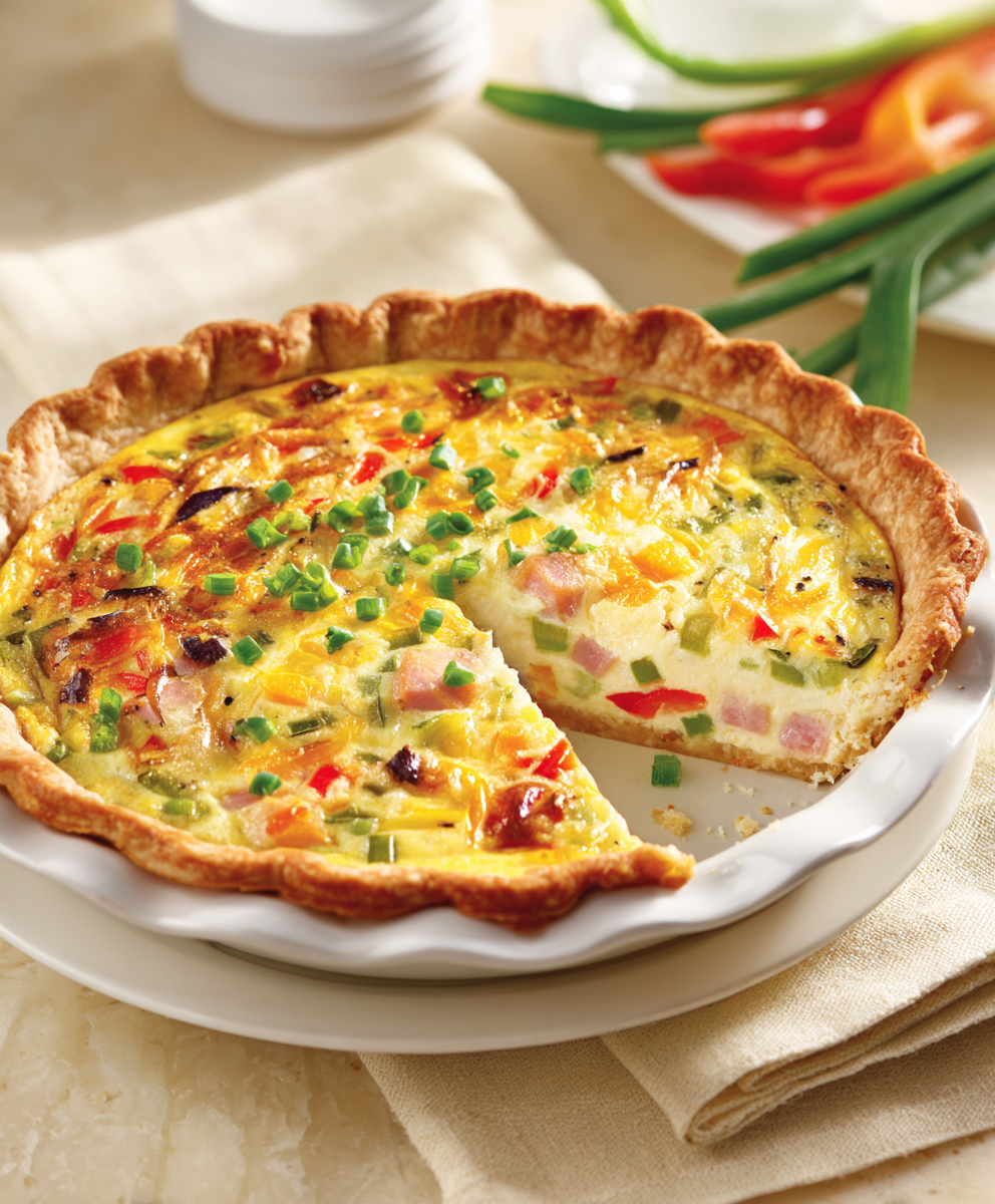 Western Omelet Quiche - foodfusion.runoflif.com