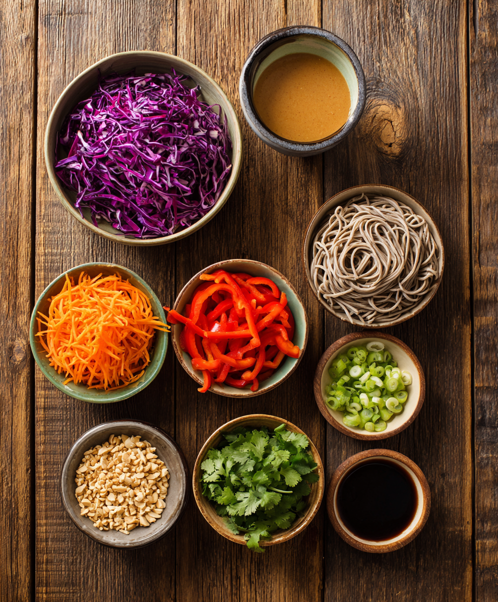 Spicy Peanut Soba Noodle Salad Recipe - foodfusion.runoflif.com