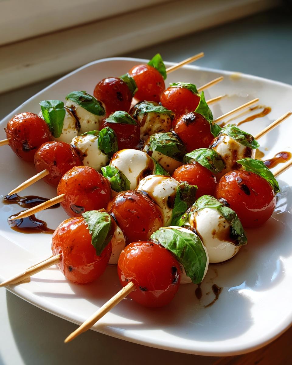 10-Minute Mini Caprese Skewers: The Ultimate Party Lifesaver ...