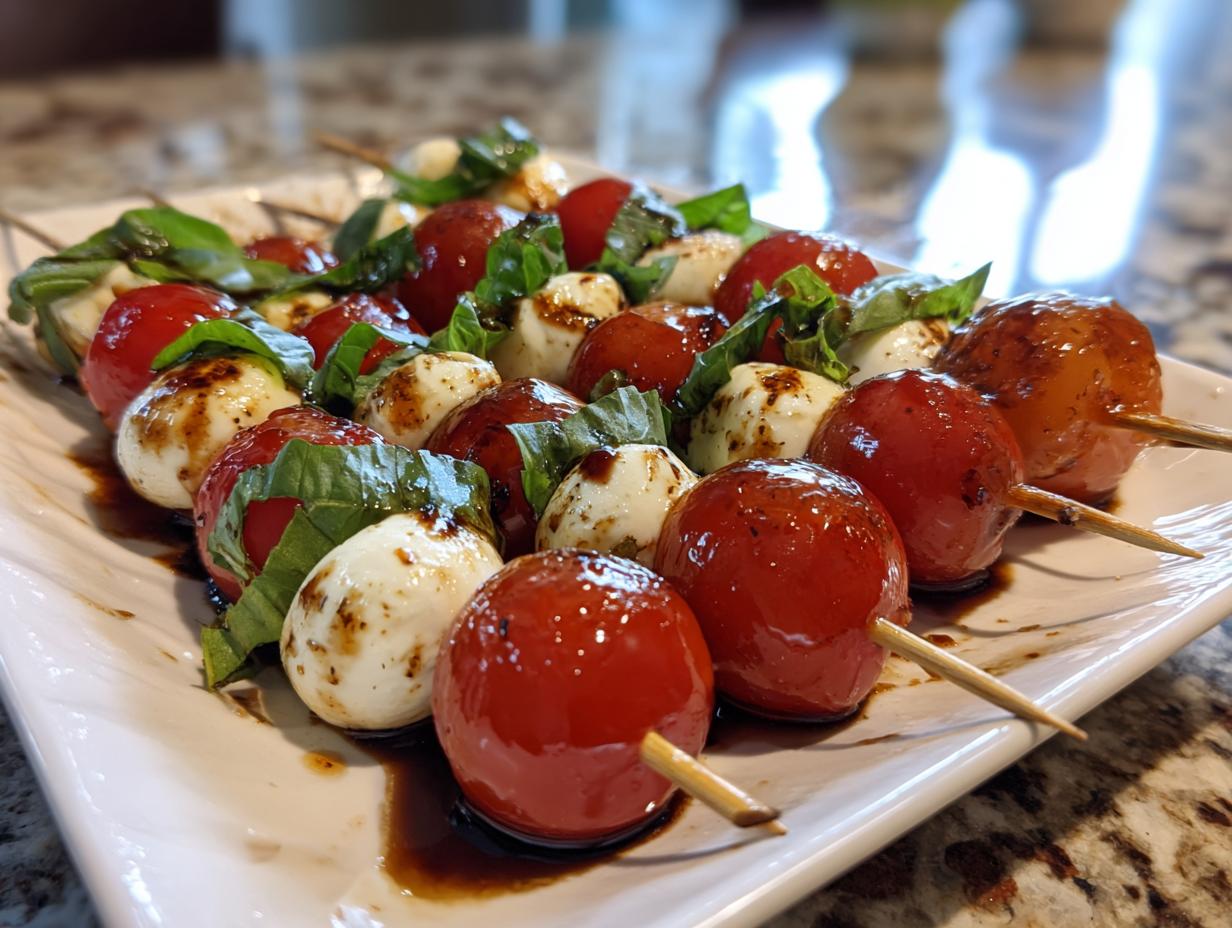 10-Minute Mini Caprese Skewers: The Ultimate Party Lifesaver ...