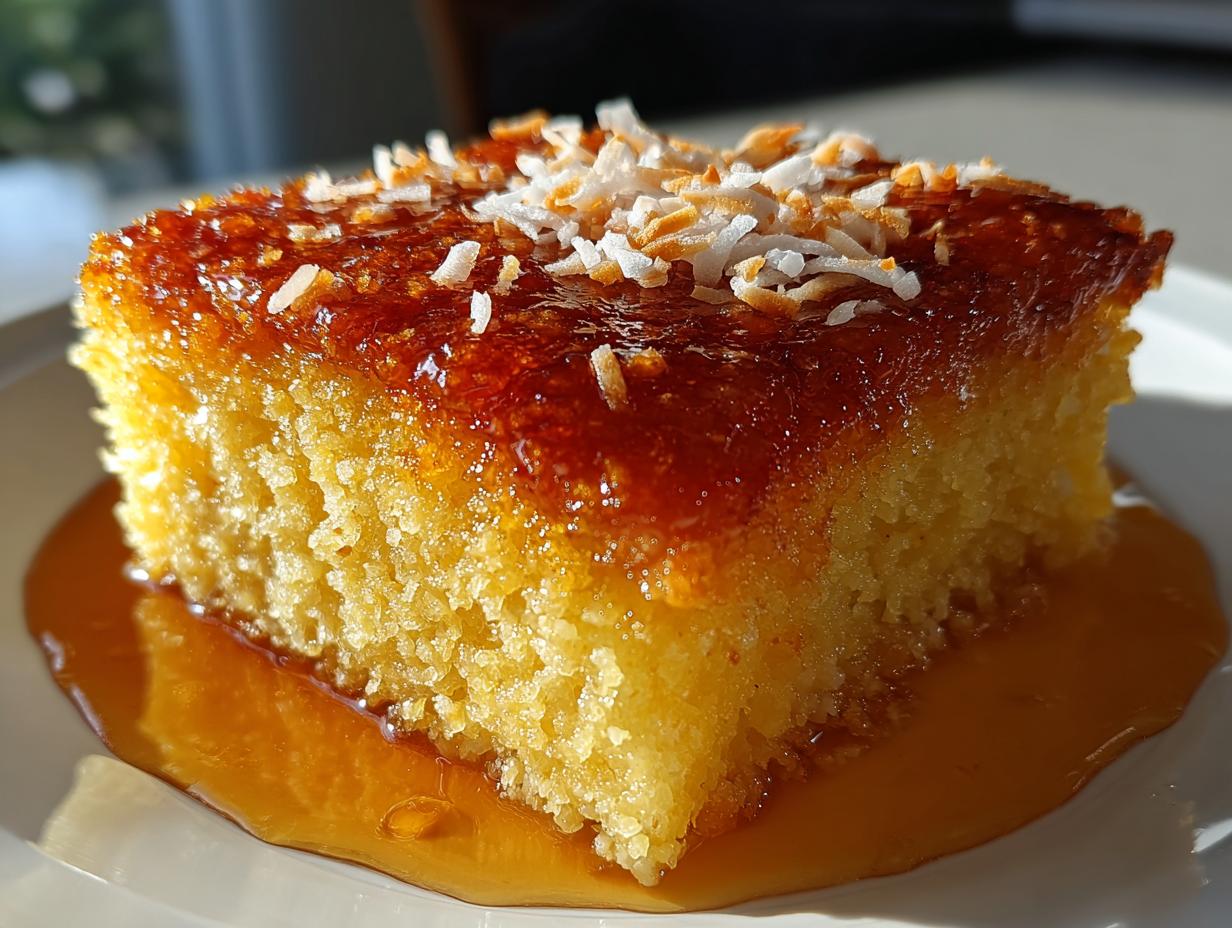 Irresistible Basbousa Recipe: 5 Secrets to Perfect Semolina Cake ...